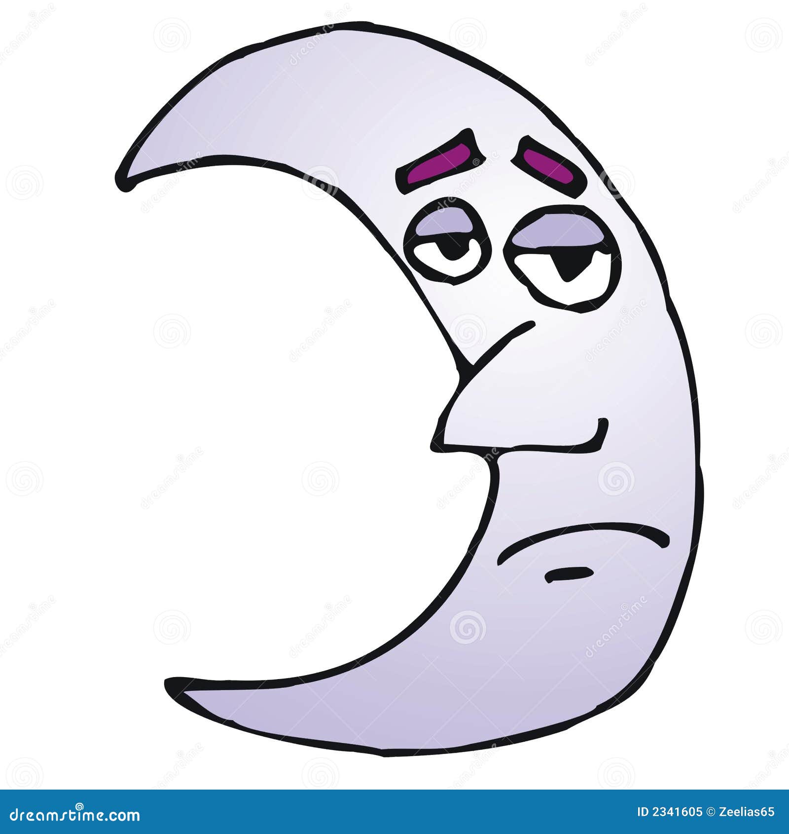 Sad Moon Picture. Image: 2341605