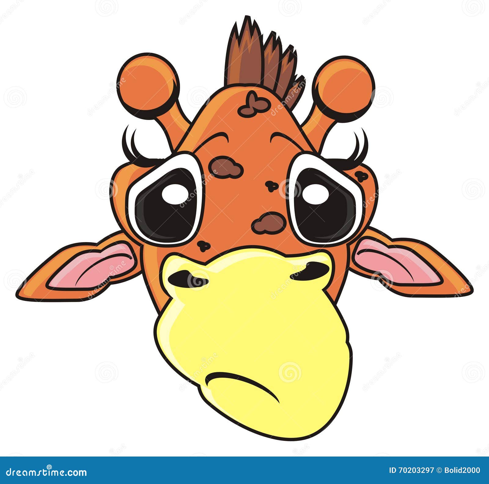 Sad Giraffe Draw