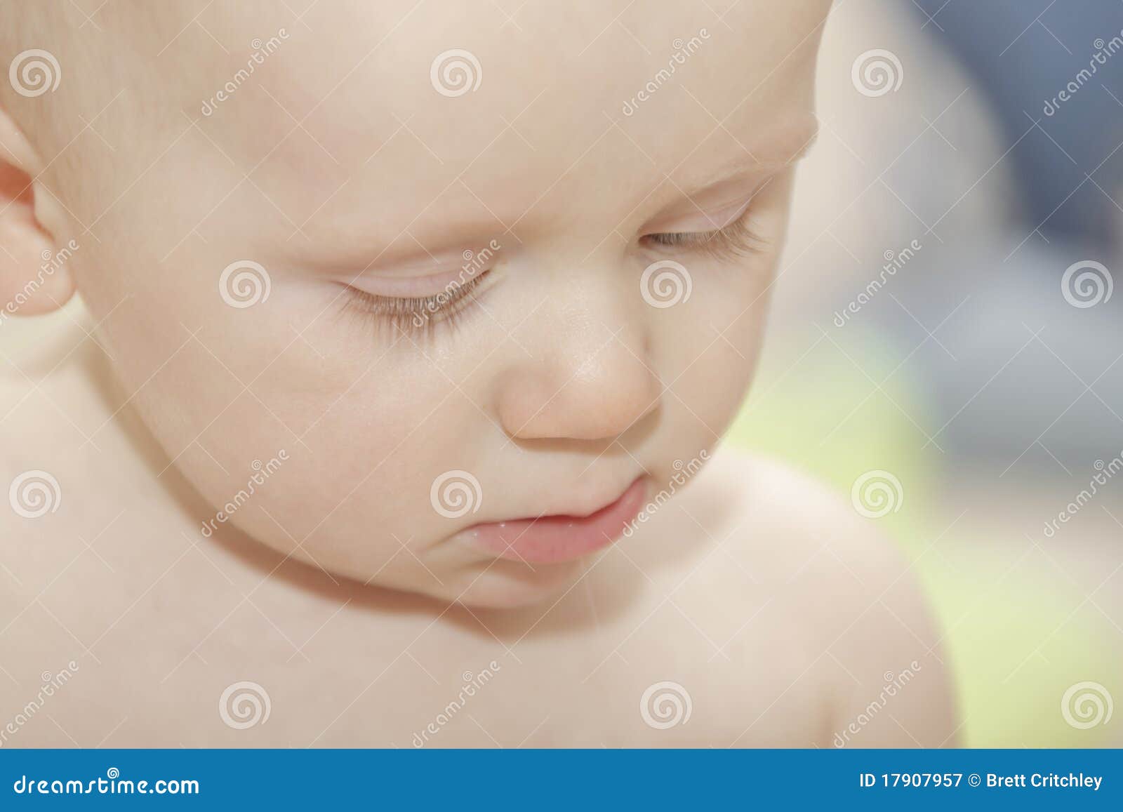 Sad orphan baby stock image. Image of grieving, closeup - 17907957