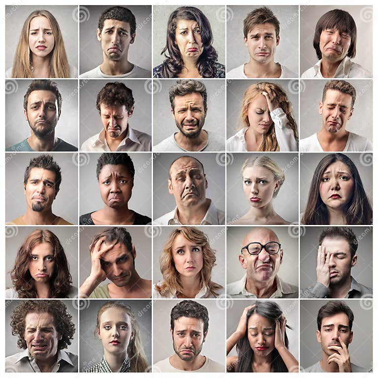 Sad people stock image. Image of despair, sulk, adult - 35822615