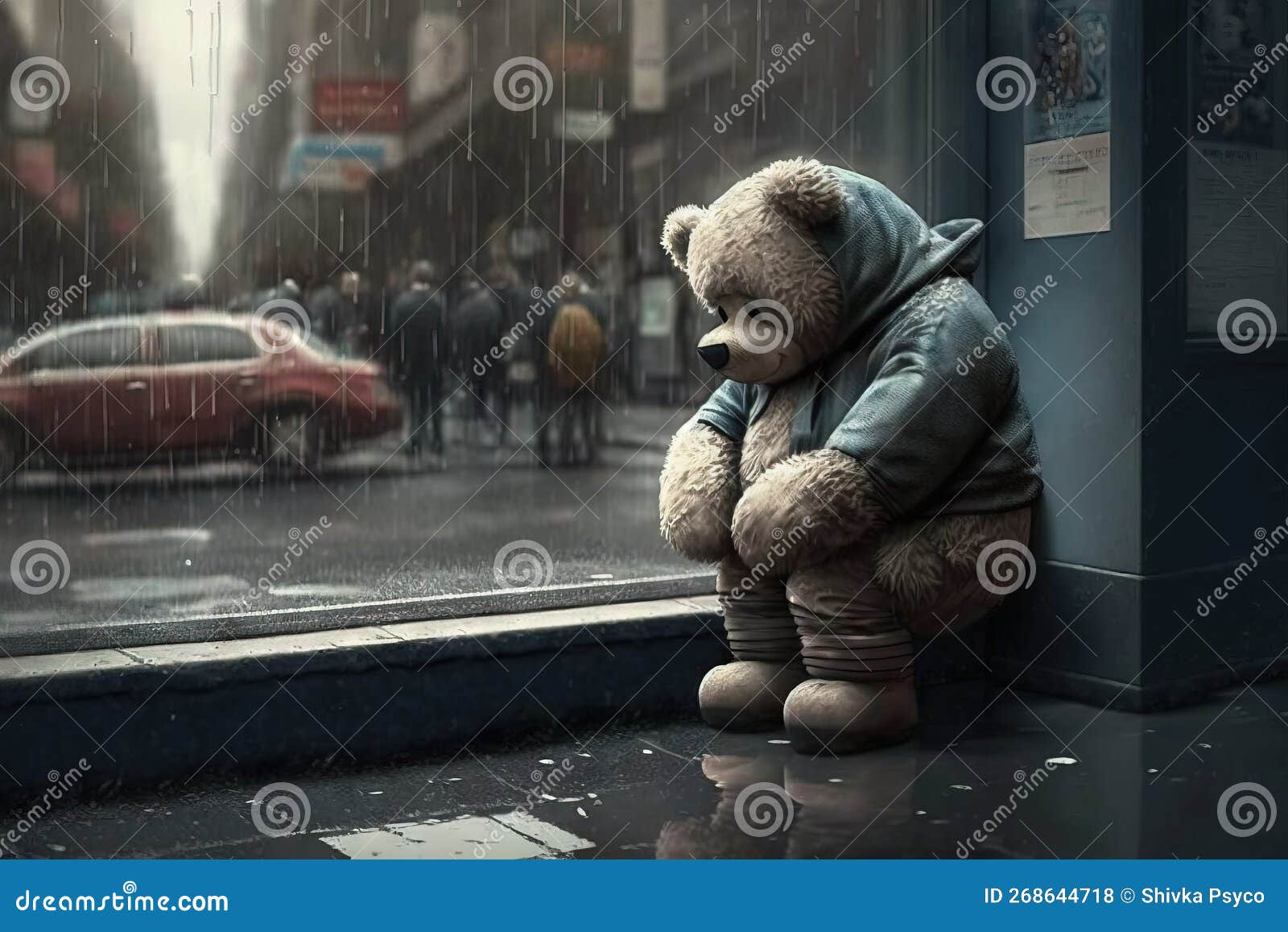 Sad pic concept image stock photo. Image of person, vector - 268644718