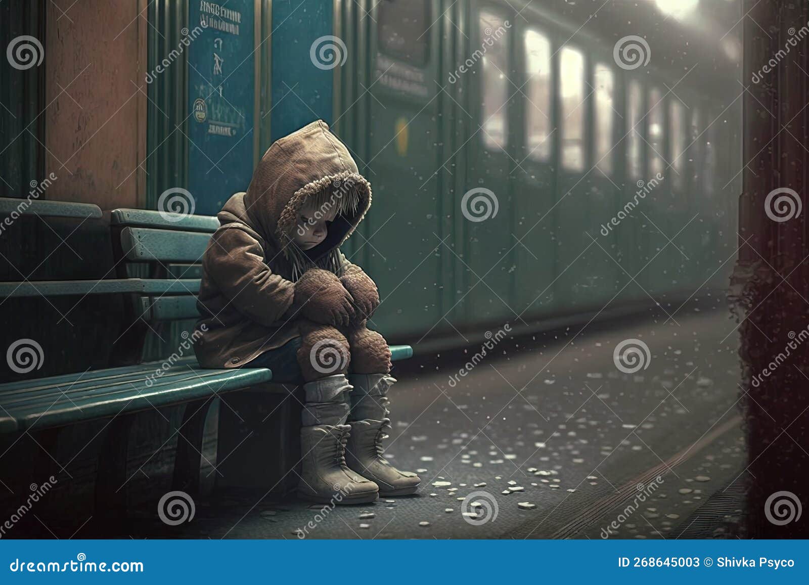 Sad pic stock illustration. Illustration of people, frustrated - 268645003