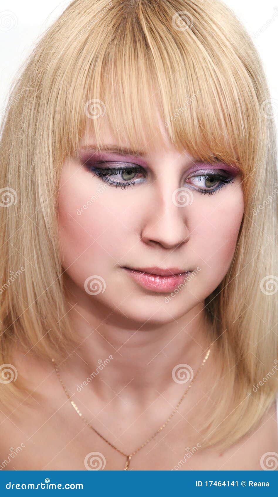 Sad portrait stock image. Image of loneliness, caucasian - 17464141