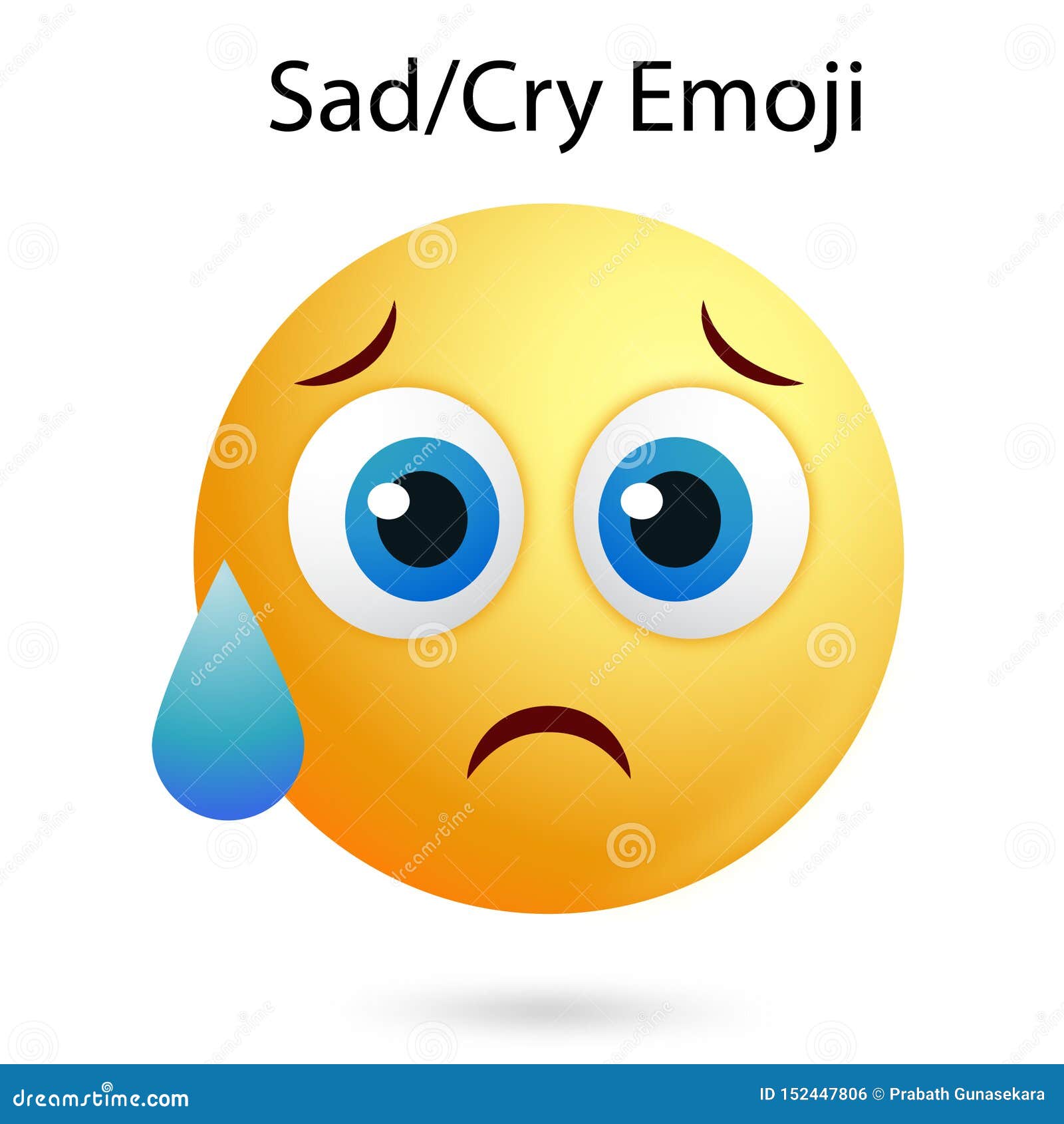 Sad React Smiley Face with Vector File Stock Vector - Illustration of ...