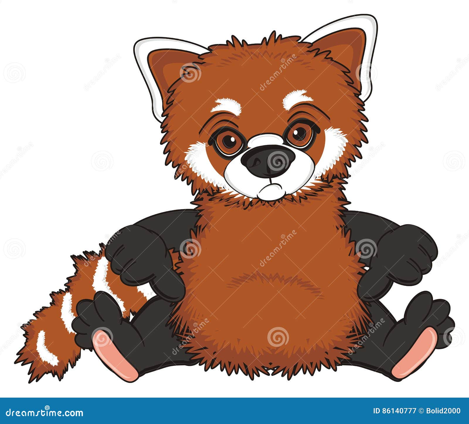 Sad Red Panda Gesture Stock Illustrations – 3 Sad Red Panda Gesture ...