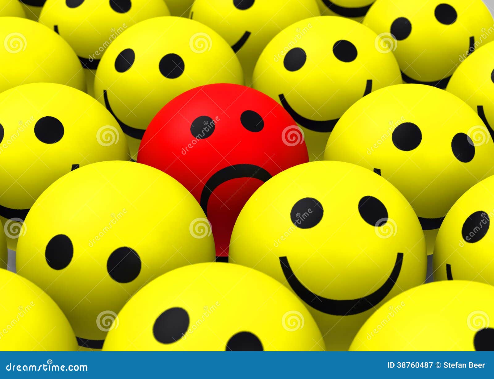The sad red smiley stock illustration. Illustration of classify - 38760487