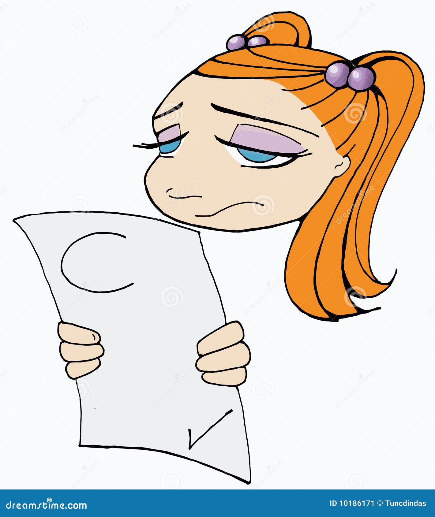 Sad School Girl Stock Illustrations – 1,156 Sad School Girl Stock ...