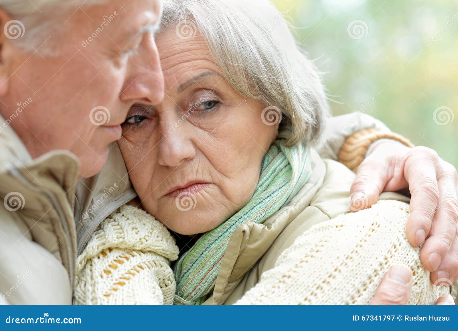 Sad senior couple stock image. Image of adult, caucasian - 67341797