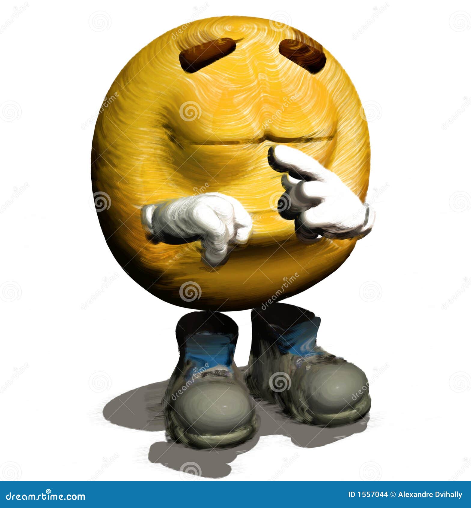 Sad Smile 6/20 stock illustration. Illustration of button - 1557044