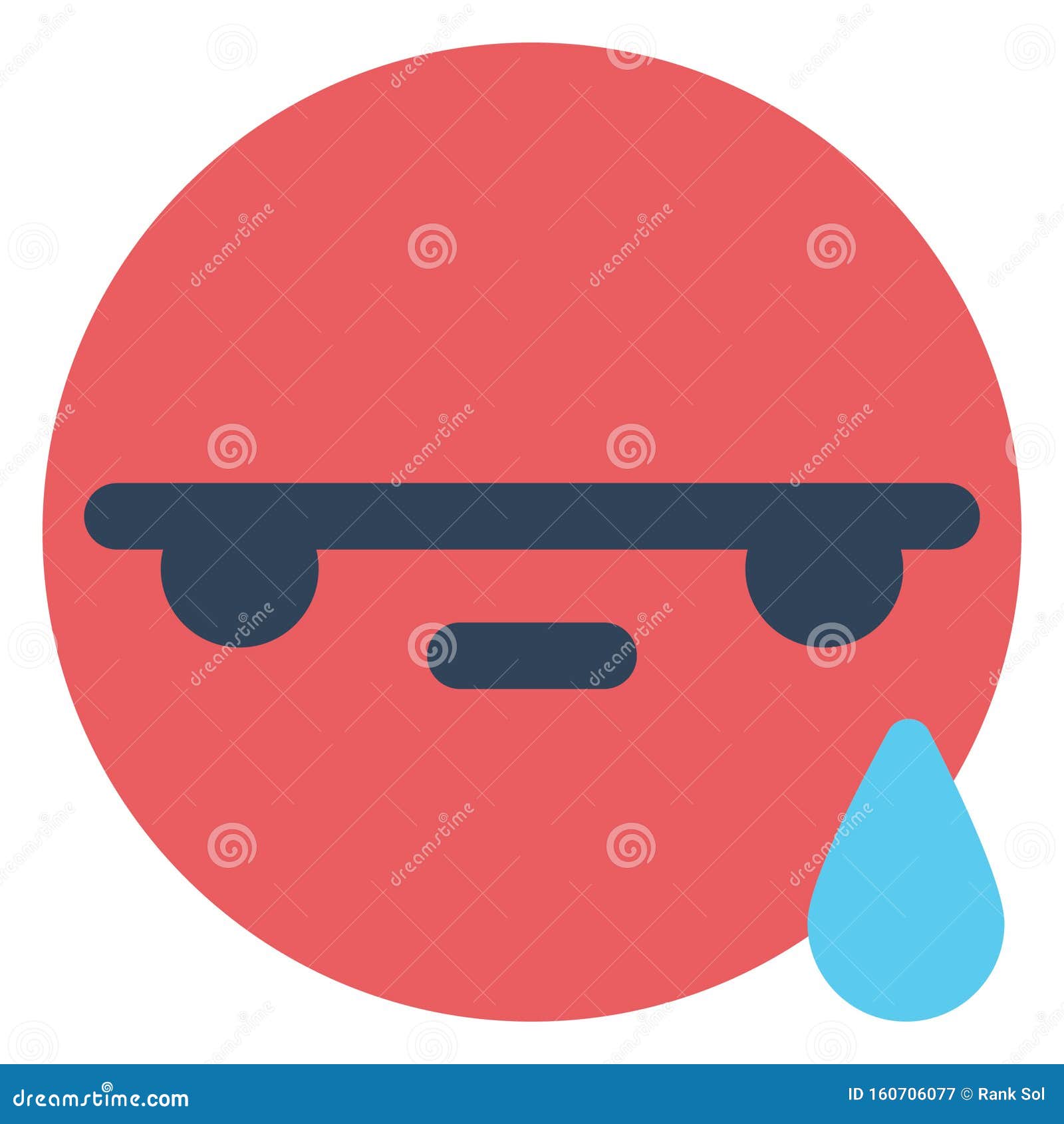 Sad Smiley Vector Icon Fully Editable Stock Vector - Illustration of ...