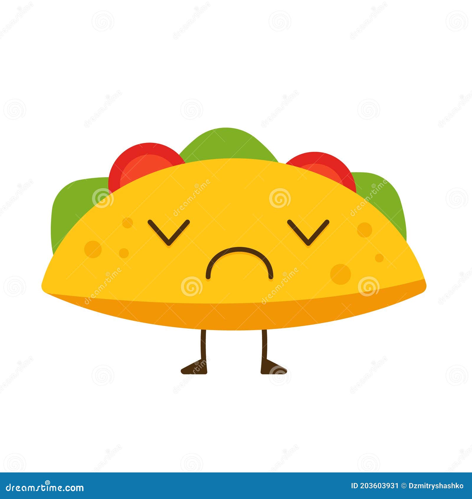 Sad Taco Stock Illustrations – 21 Sad Taco Stock Illustrations, Vectors ...