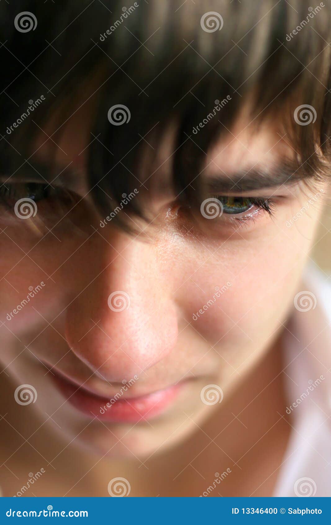 Sad teenager stock photo. Image of depression, lost, sadness - 13346400