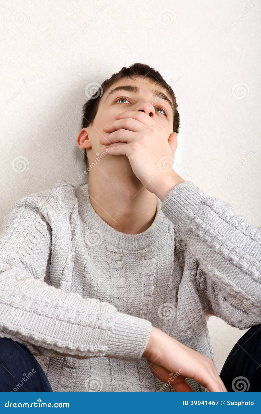 Sad Teenager stock image. Image of teenager, sick, thinking - 39941467
