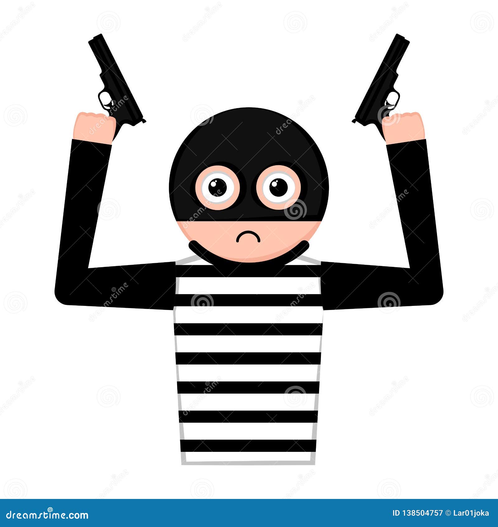 Sad thief cartoon stock vector. Illustration of robber - 138504757 Sad thief cartoon stock vector. Illustration of robber - 138504757
