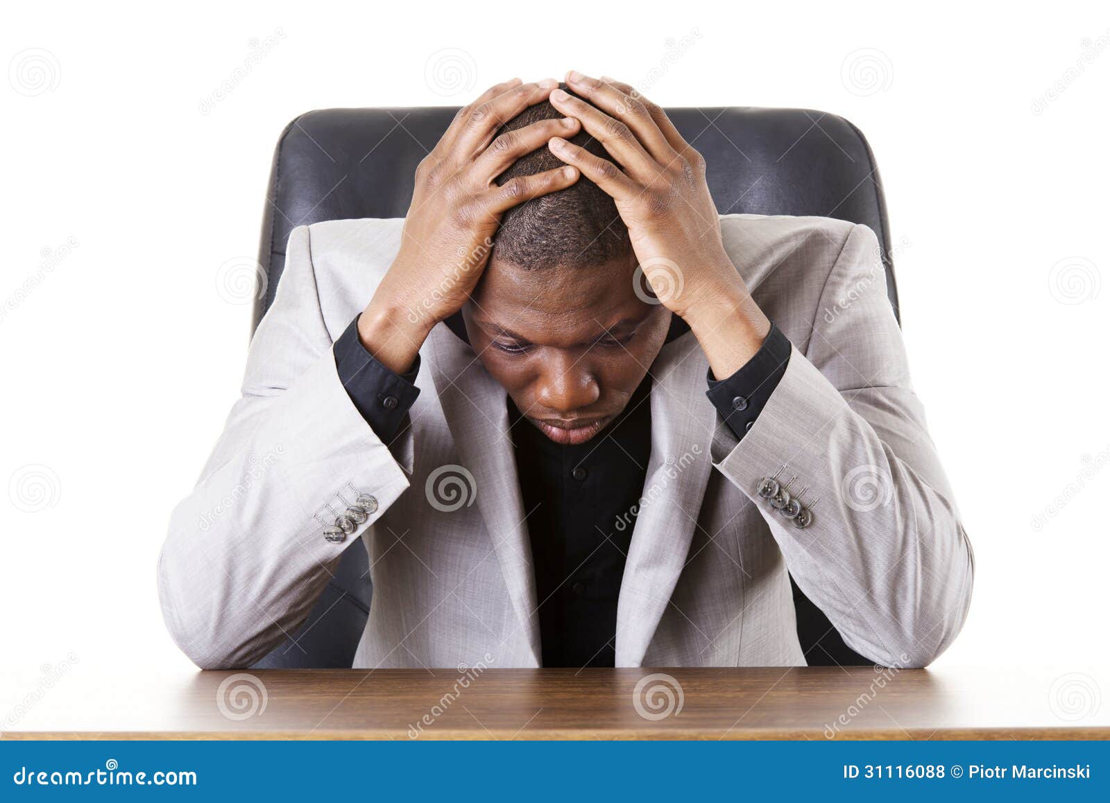 Depressed Businessman