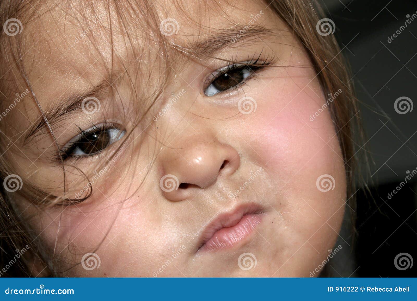 Sad Toddler stock photo. Image of girl, childhood, face - 916222