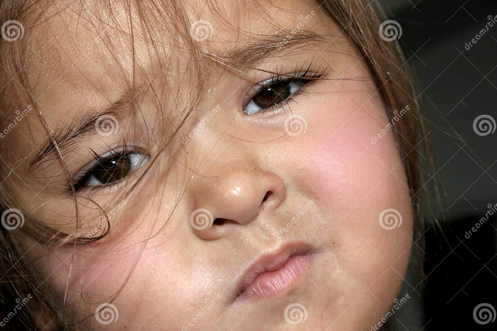 Sad Toddler stock photo. Image of girl, childhood, face - 916222