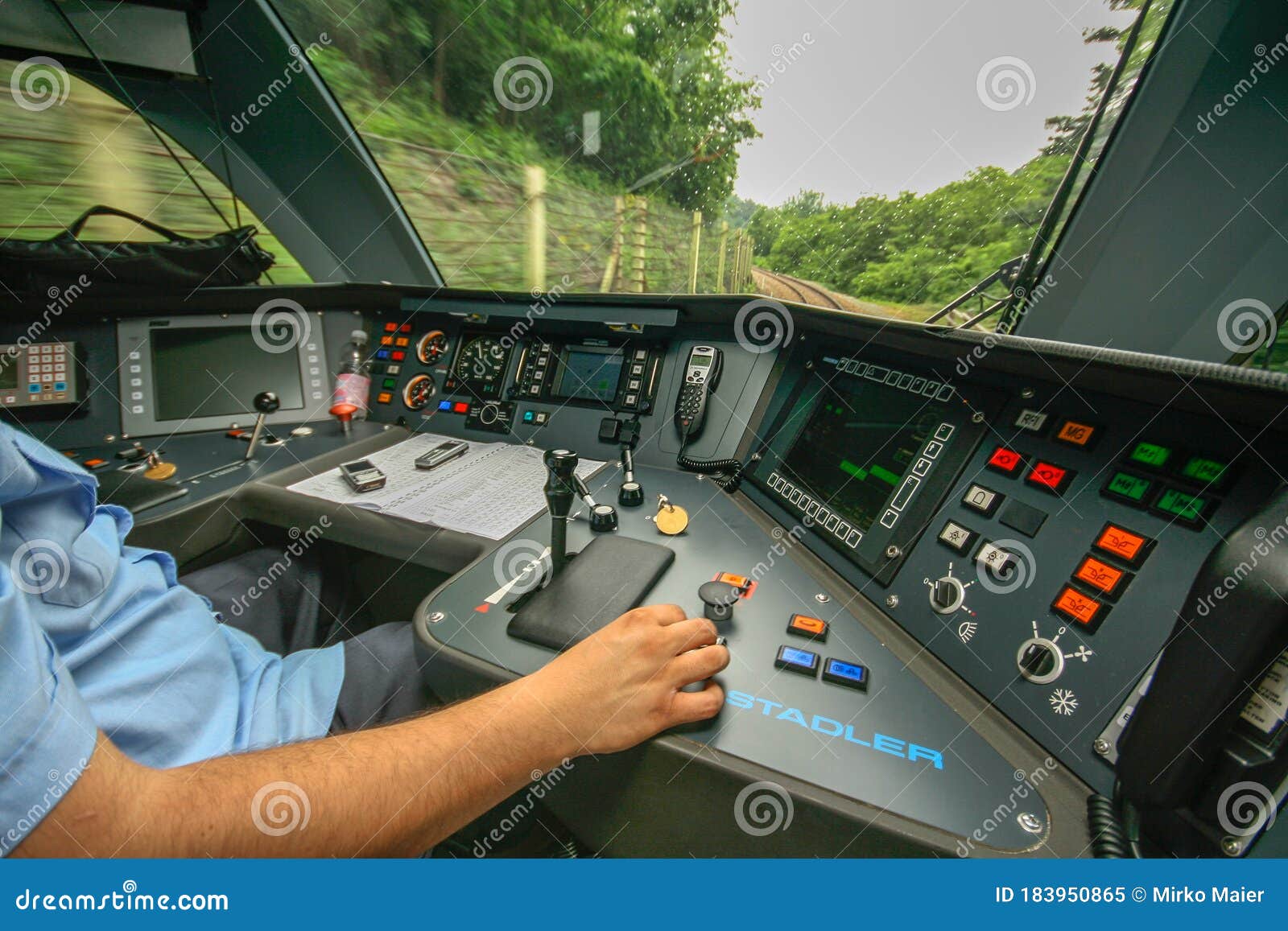 Sad Train, Merano, Italy, 15/09/2019 Inside the Train Cabin with a ...