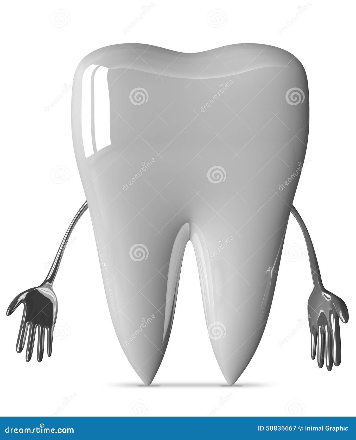 Sad white tooth character stock illustration. Illustration of dentist ...