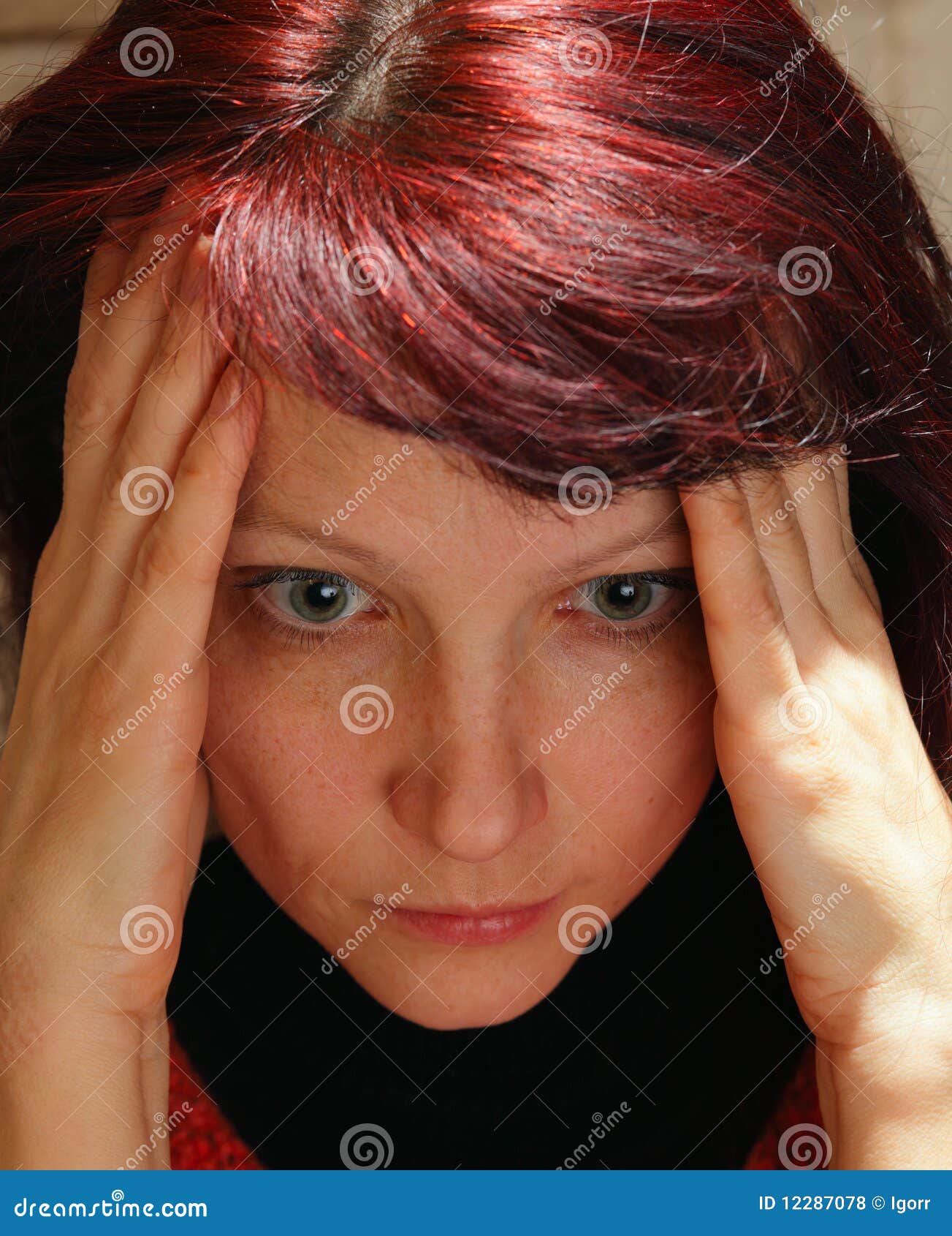 The sad woman stock photo. Image of person, woman, silence - 12287078