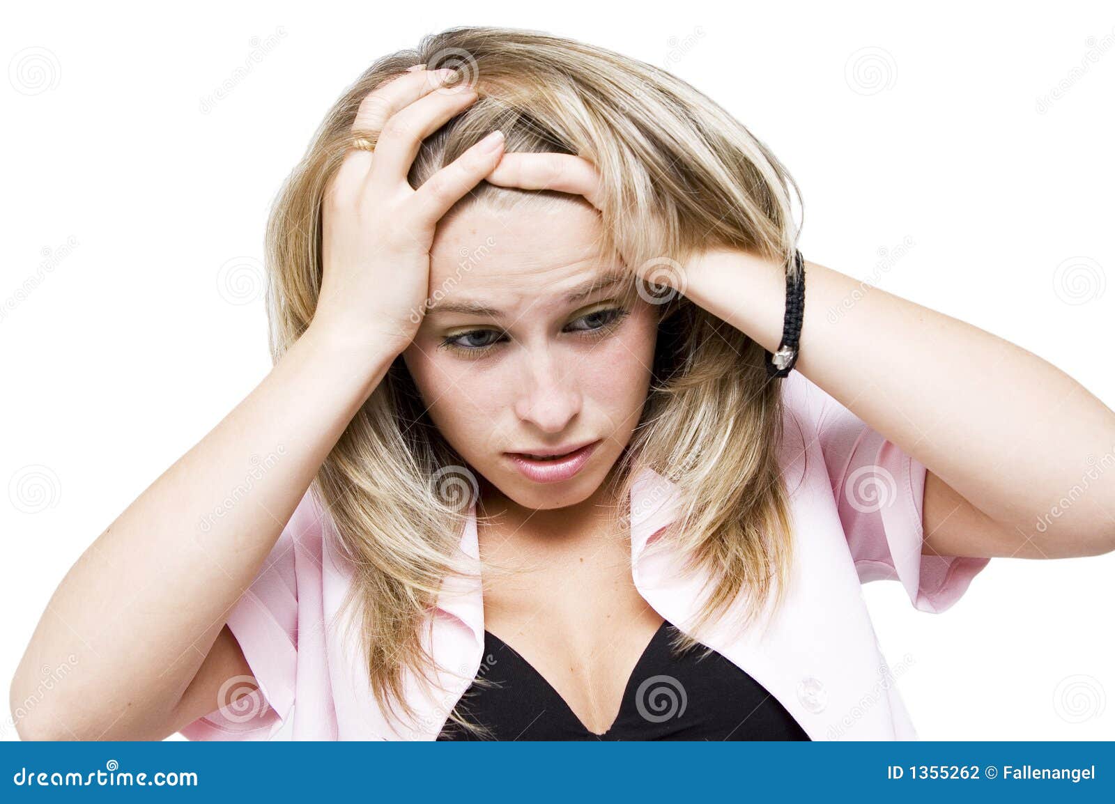 Sad woman stock photo. Image of person, portrait, closeup - 1355262