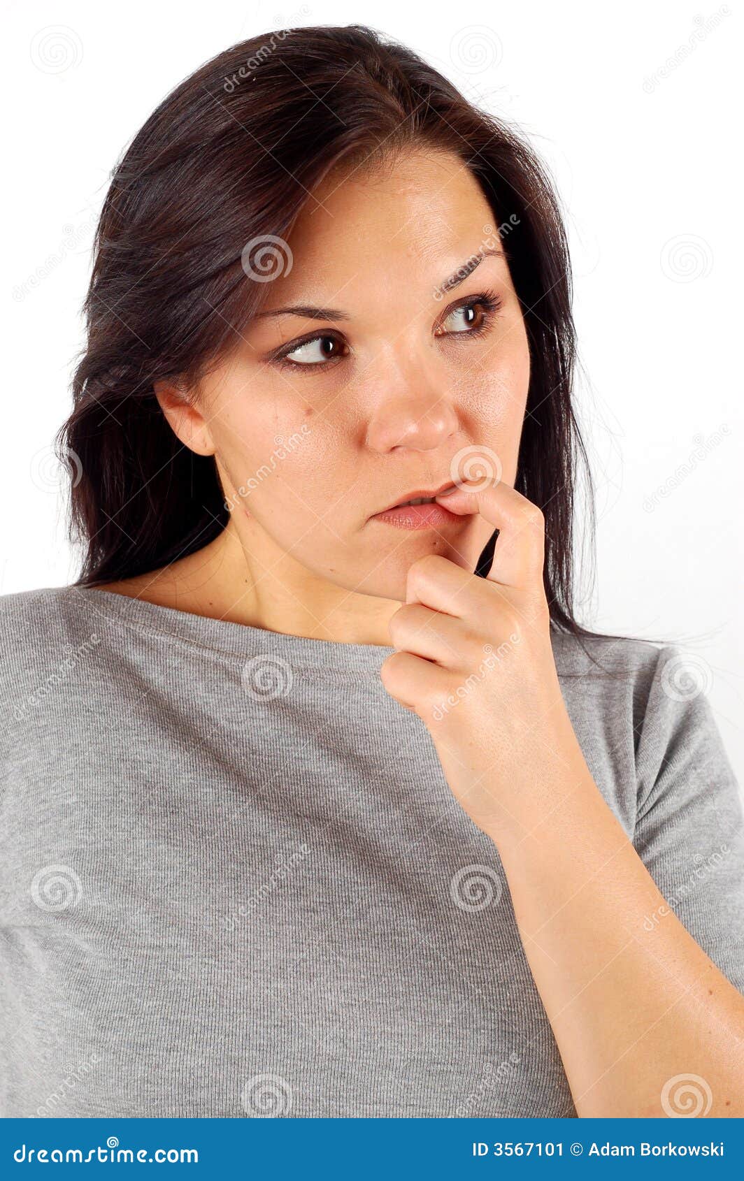 Sad woman #21 stock image. Image of comedy, expression - 3567101