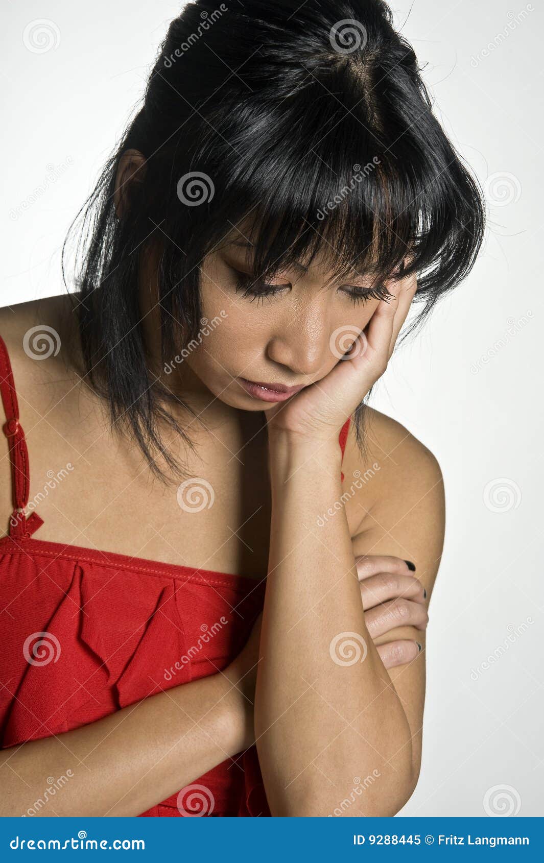 Sad woman stock image. Image of sadness, sensitive, longing - 9288445