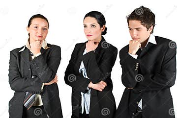 Sad workers stock image. Image of females, formalwear - 9282385
