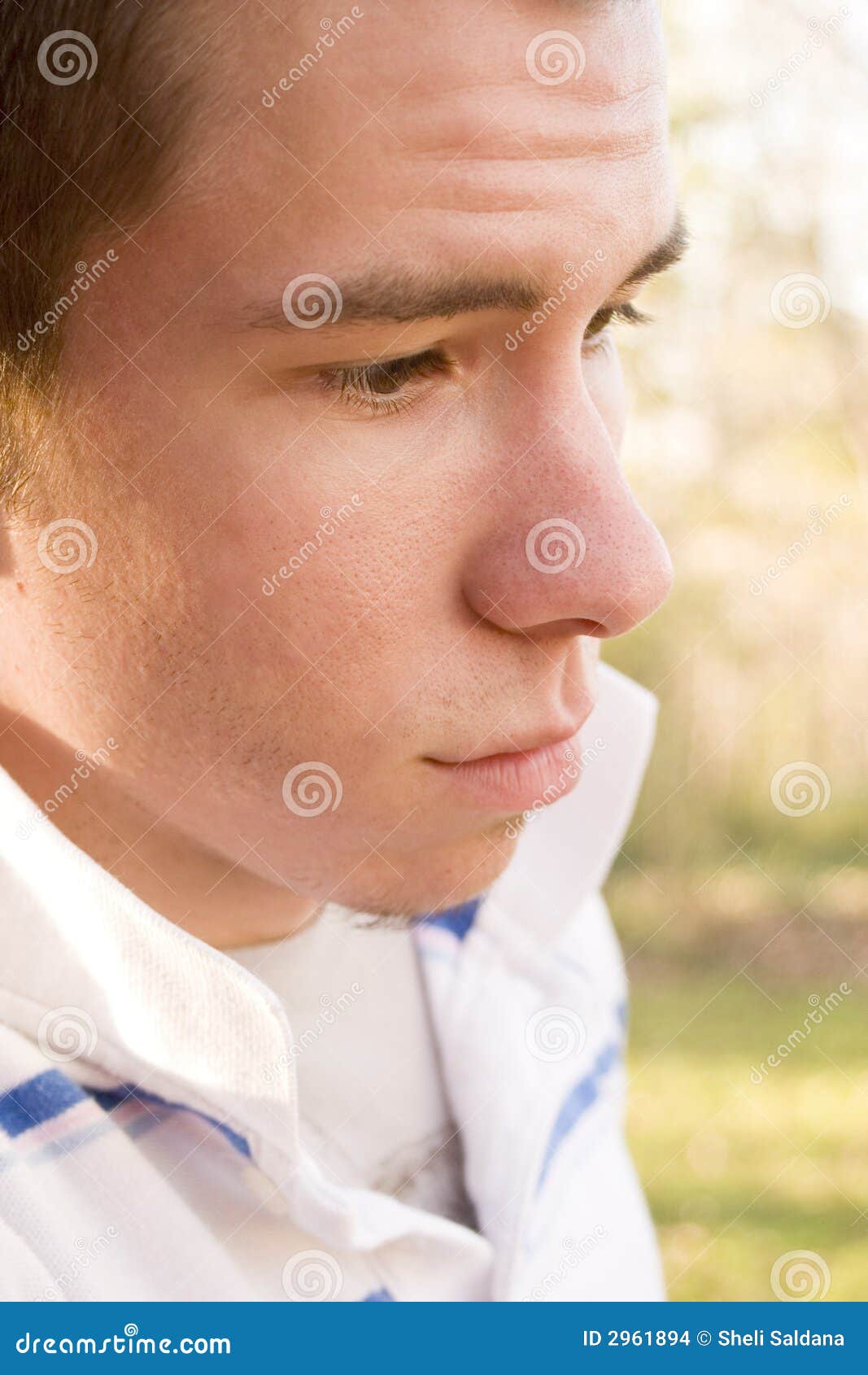 Sad Young Man Picture. Image: 2961894