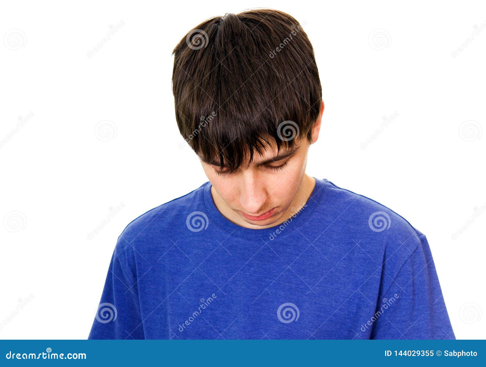 Sad Young Man stock image. Image of heartbroken, mournful - 144029355