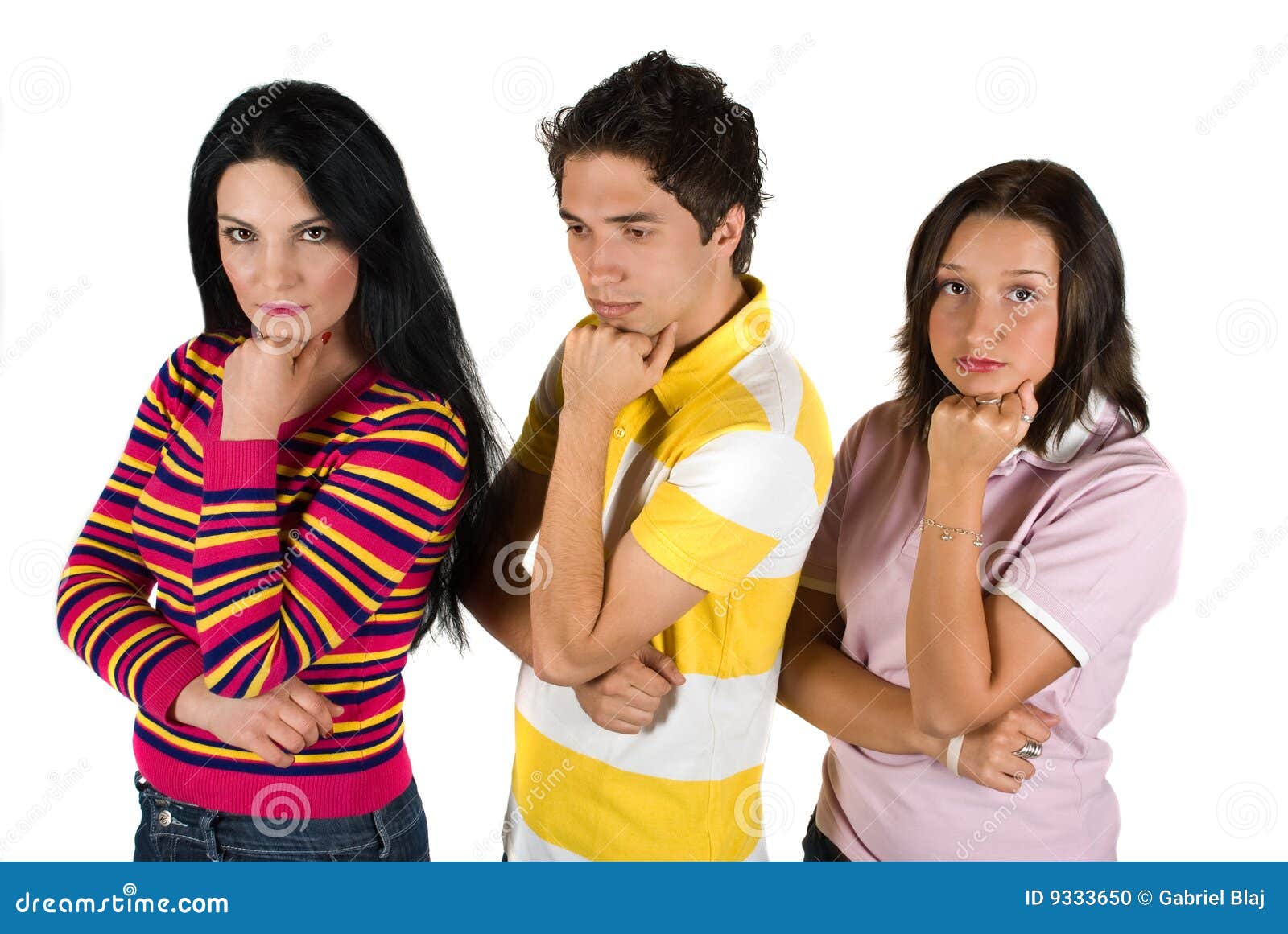 Sad young people stock photo. Image of colorful, beautiful - 9333650