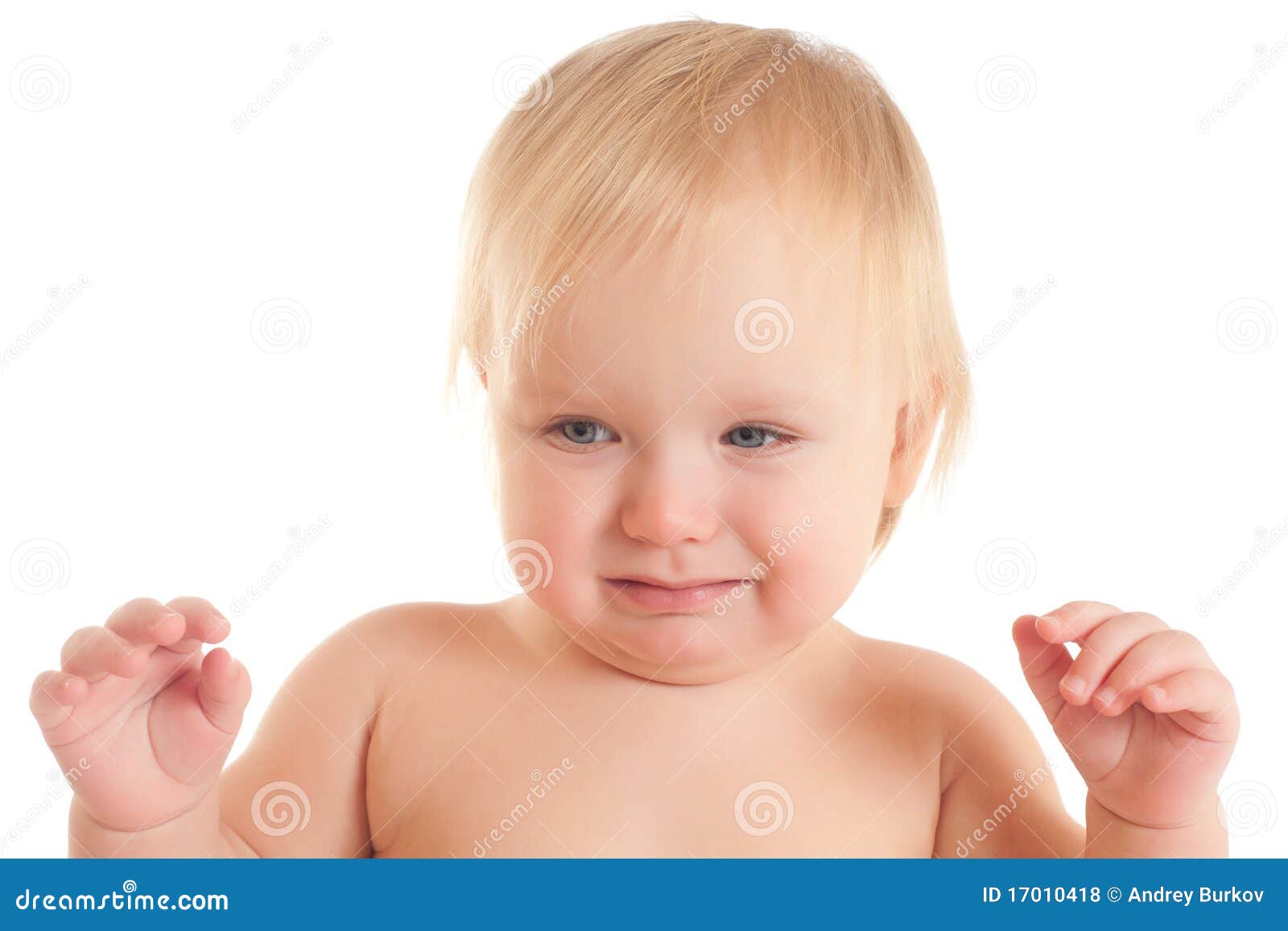 Sad young sitting baby stock photo. Image of child, caucasian - 17010418