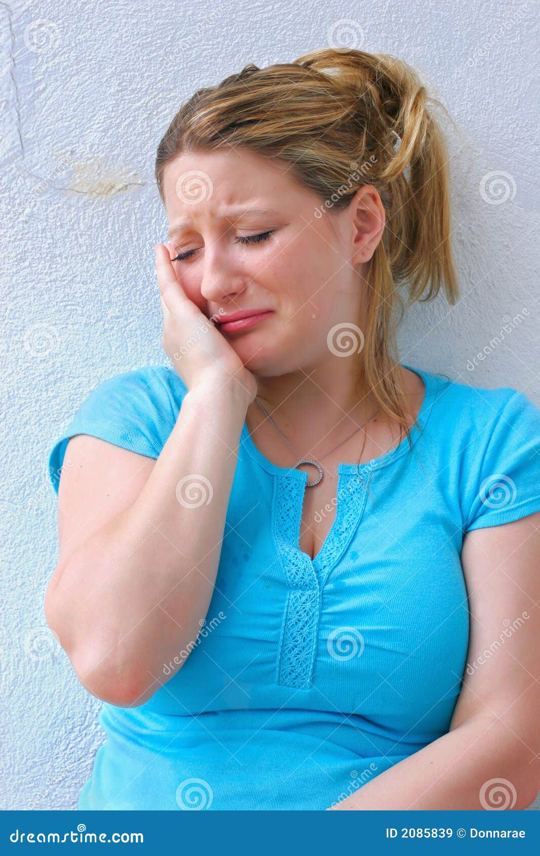 Sad Young Woman Crying Alone. Stock Image - Image of hurt, emotions ... Sad Young Woman Crying Alone. Stock Image - Image of hurt, emotions ...