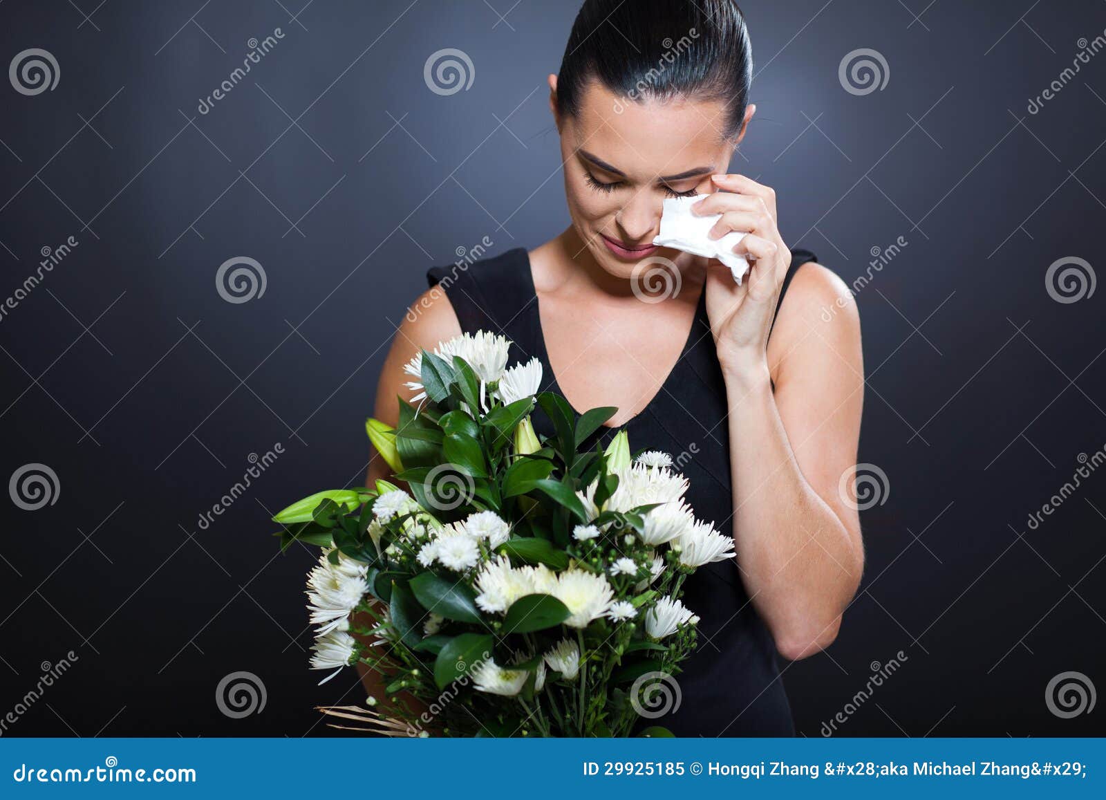 Sad woman mourning stock image. Image of classical, ceremony - 29925185