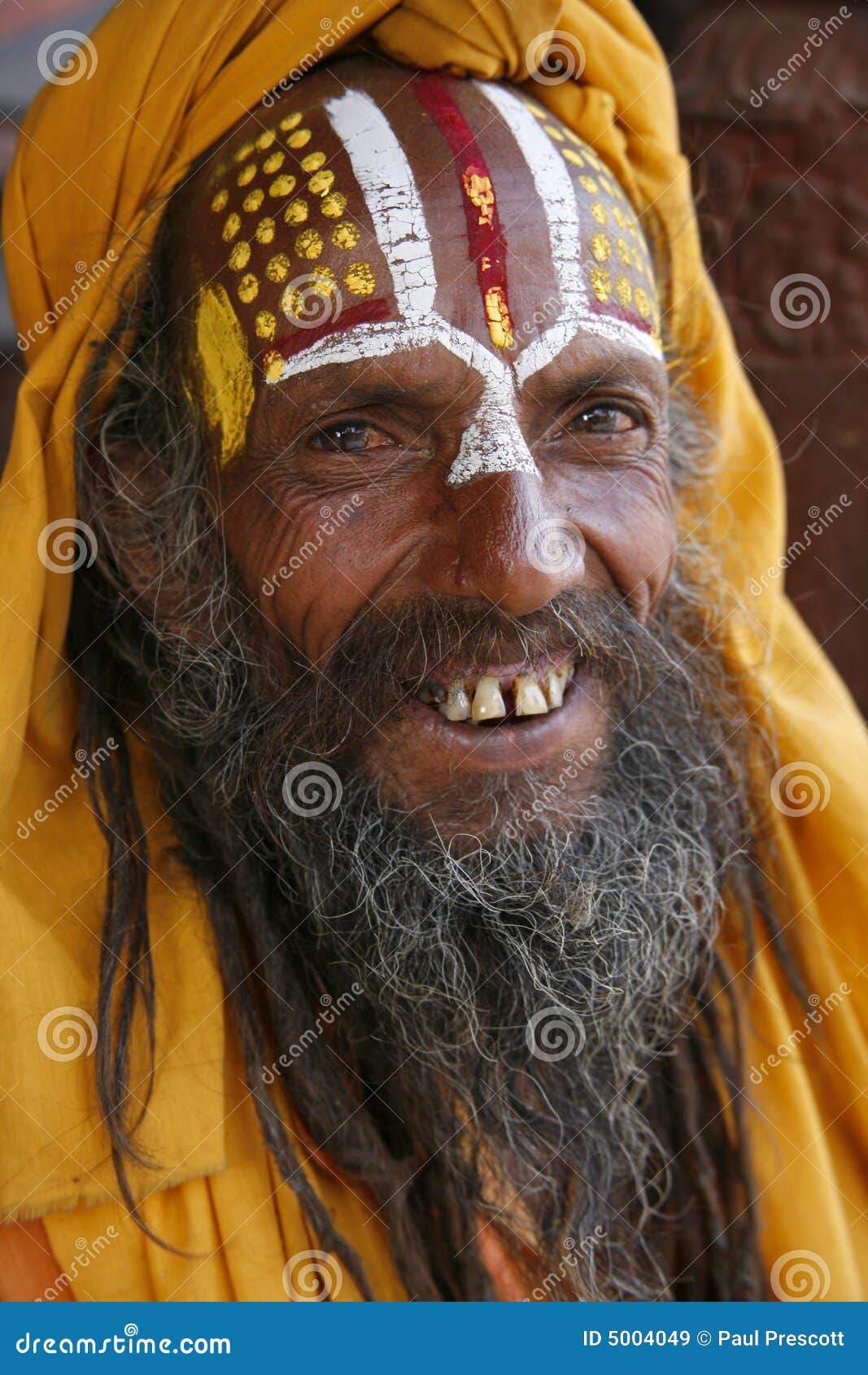 Saddhu in durbar square editorial stock image. Image of hinduism - 5004049