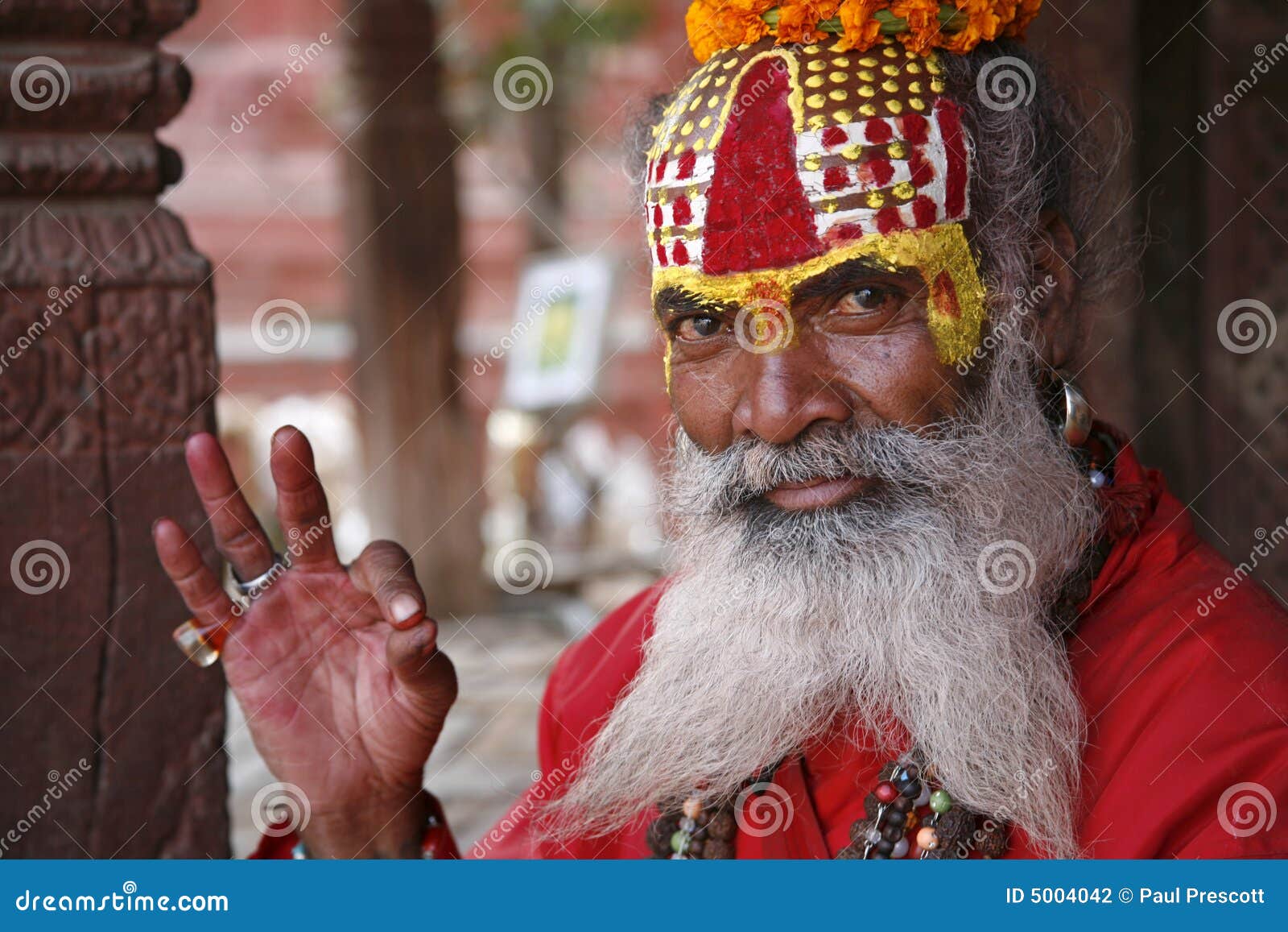 Saddhu in Durbar Square, Kathmandu Editorial Photography - Image of ...