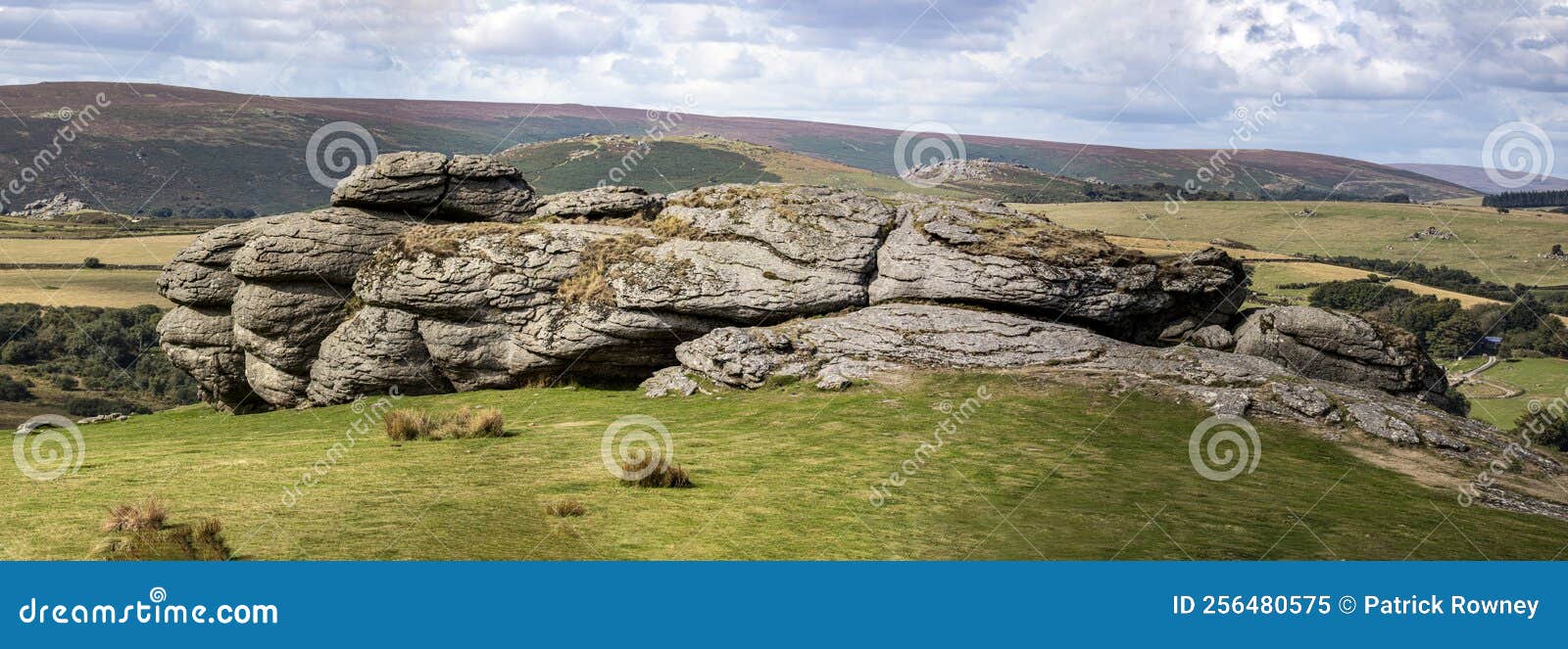 Saddle Tor Dartmoor stock image. Image of devon, masses - 256480575