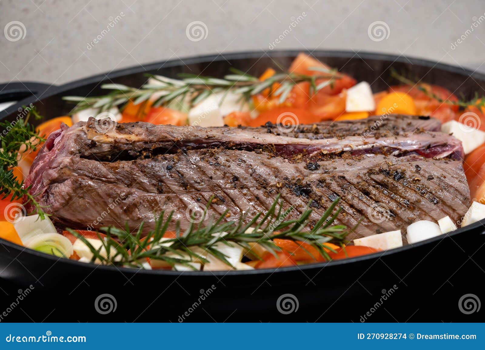 Saddle of venison stock photo. Image of aged, food, grill - 270928274