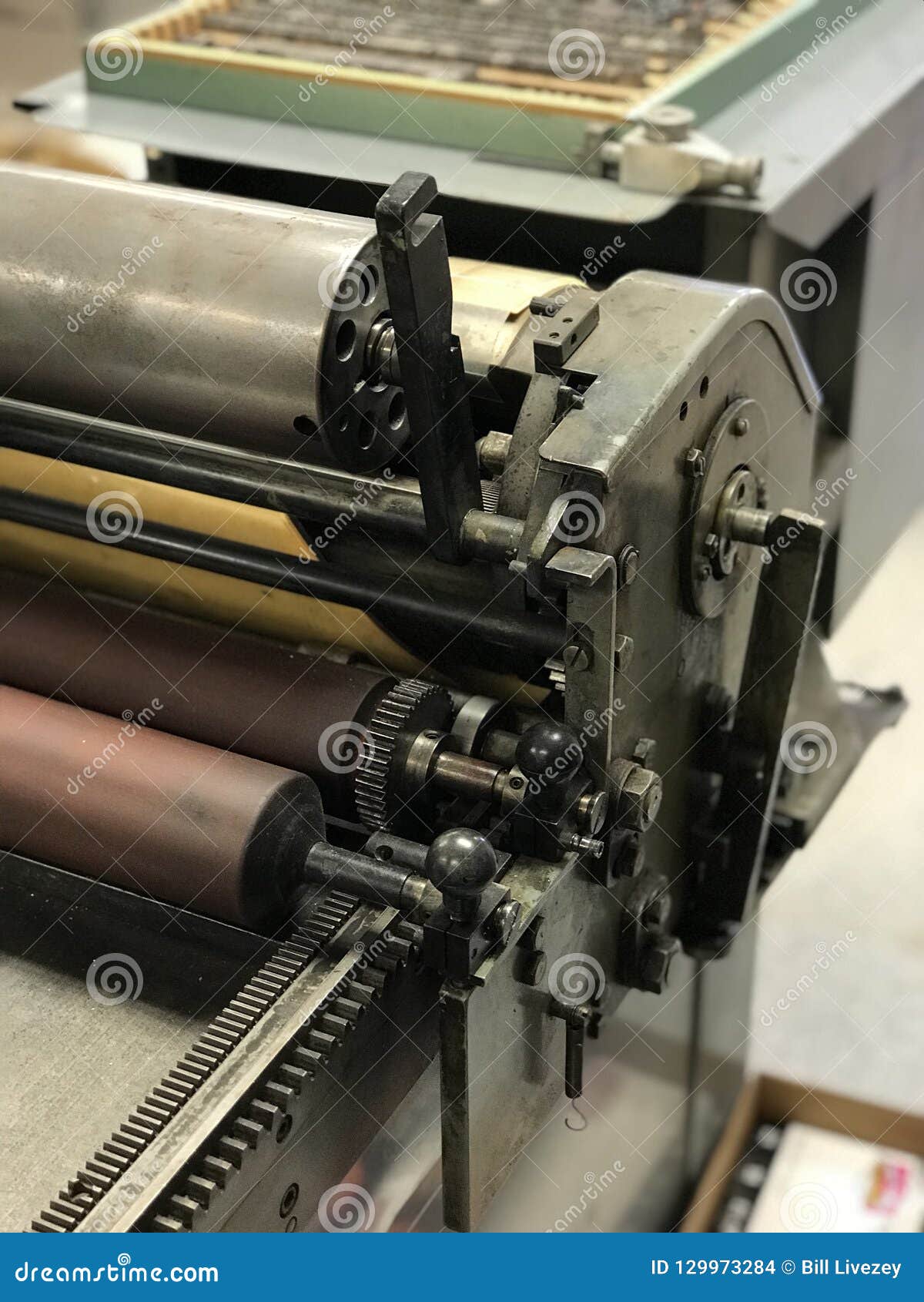 Vintage letter press editorial stock image. Image of vintage - 129973284