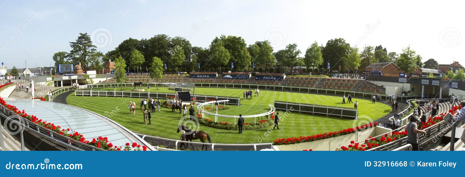 Saddling Paddock at Royal Ascot Editorial Stock Photo - Image of horse ...