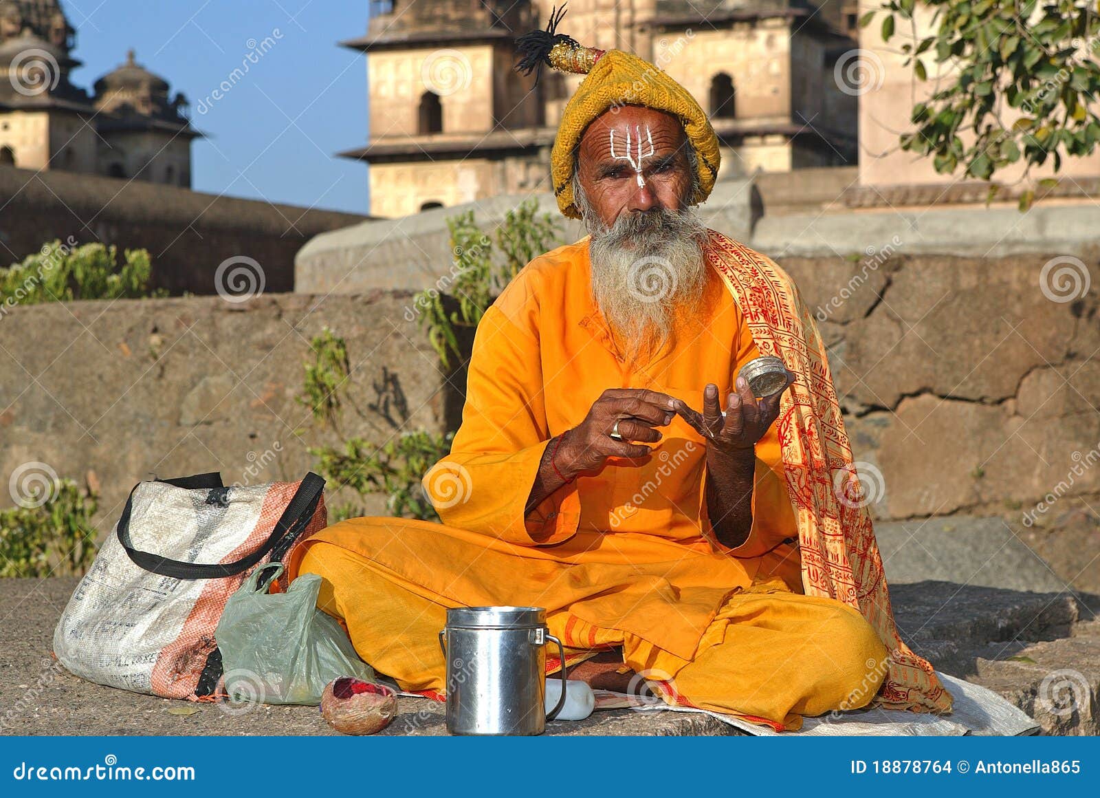 Sadhu editorial stock image. Image of sadhu, clothing - 18878764