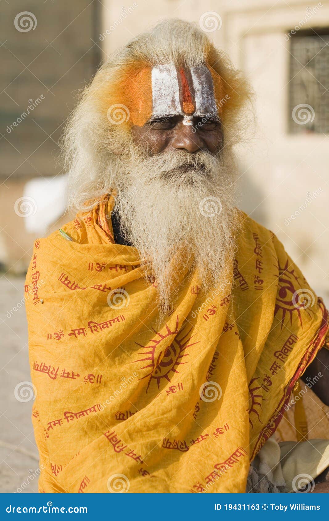 Varanasi, India, Hindu Sadhu Editorial Stock Photo - Image of india ...