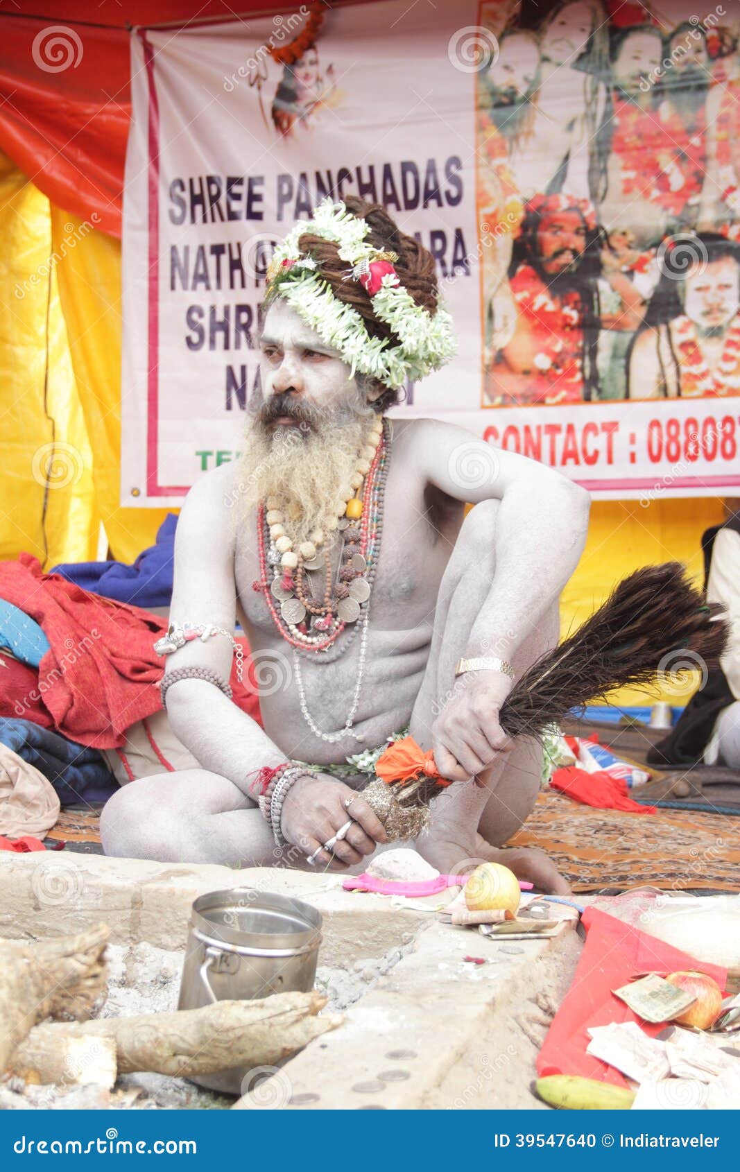 Sadhu Baba. image éditorial. Image du asie, indou, culture - 39547640