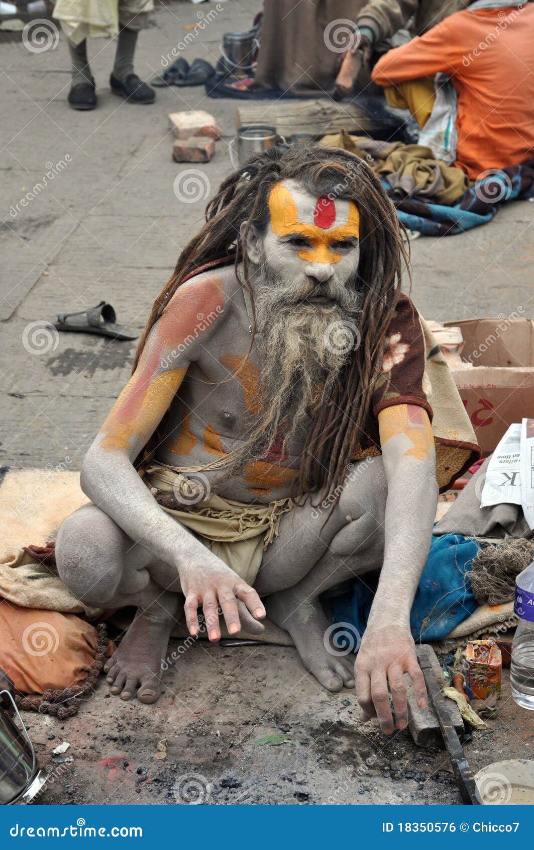 Sadhu (holy Man) from India Editorial Photo - Image of dreadlock, faith ...