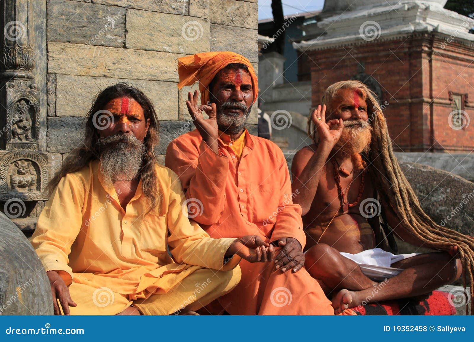 SADHU (holy men) editorial stock photo. Image of guru - 19352458