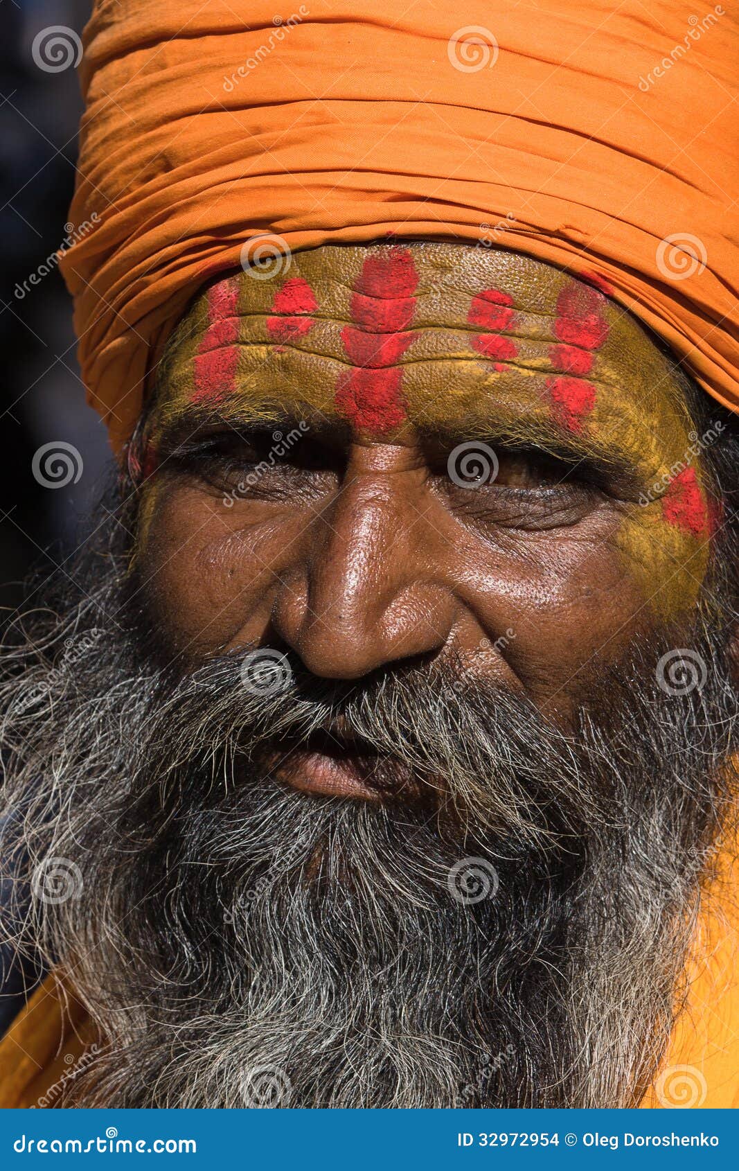Sadhu indio (hombre santo) imagen de archivo editorial. Imagen de pelo ...