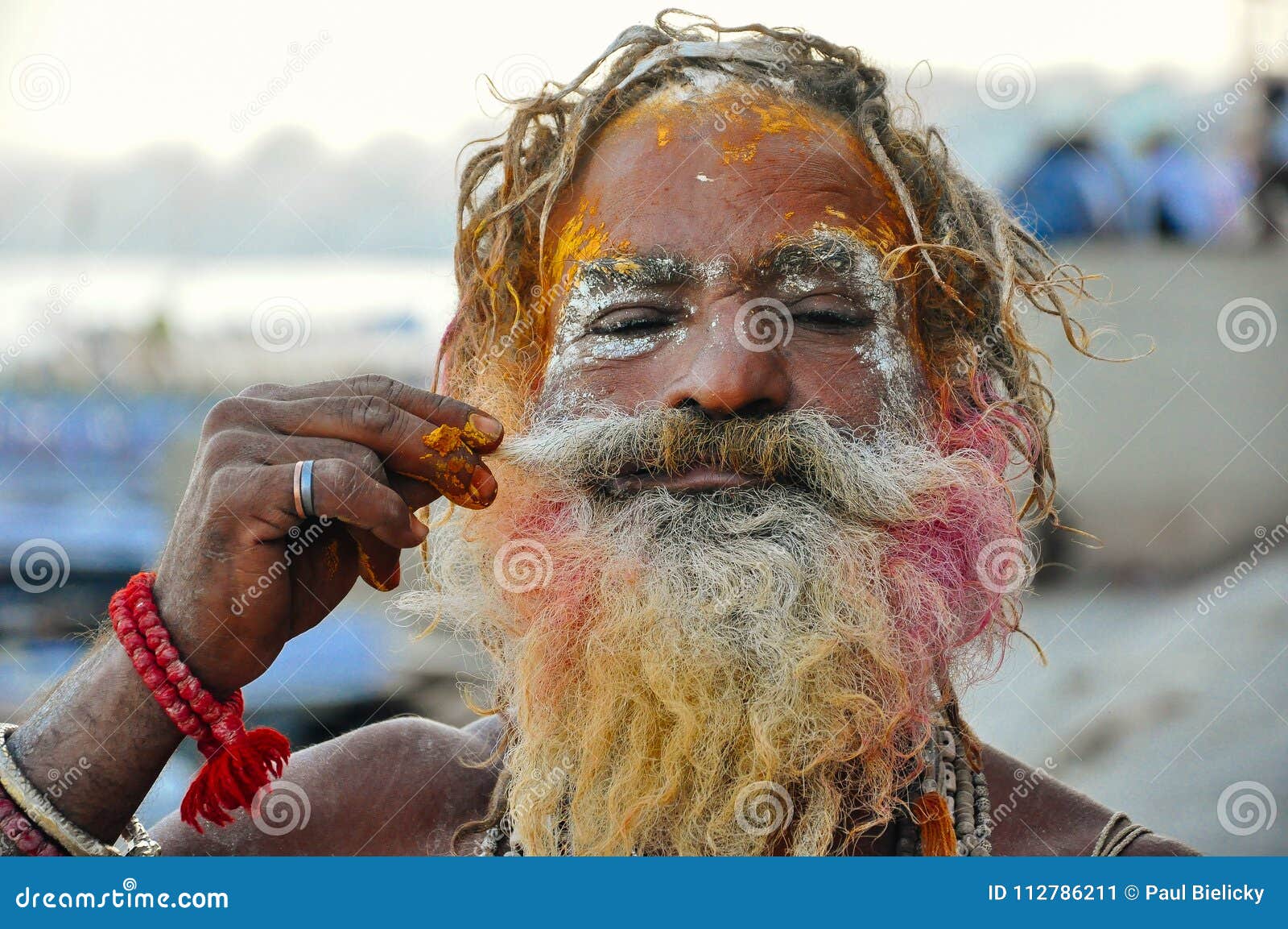 A Sadhu in Varanasi, India. Editorial Photo - Image of amazing, dirt ...