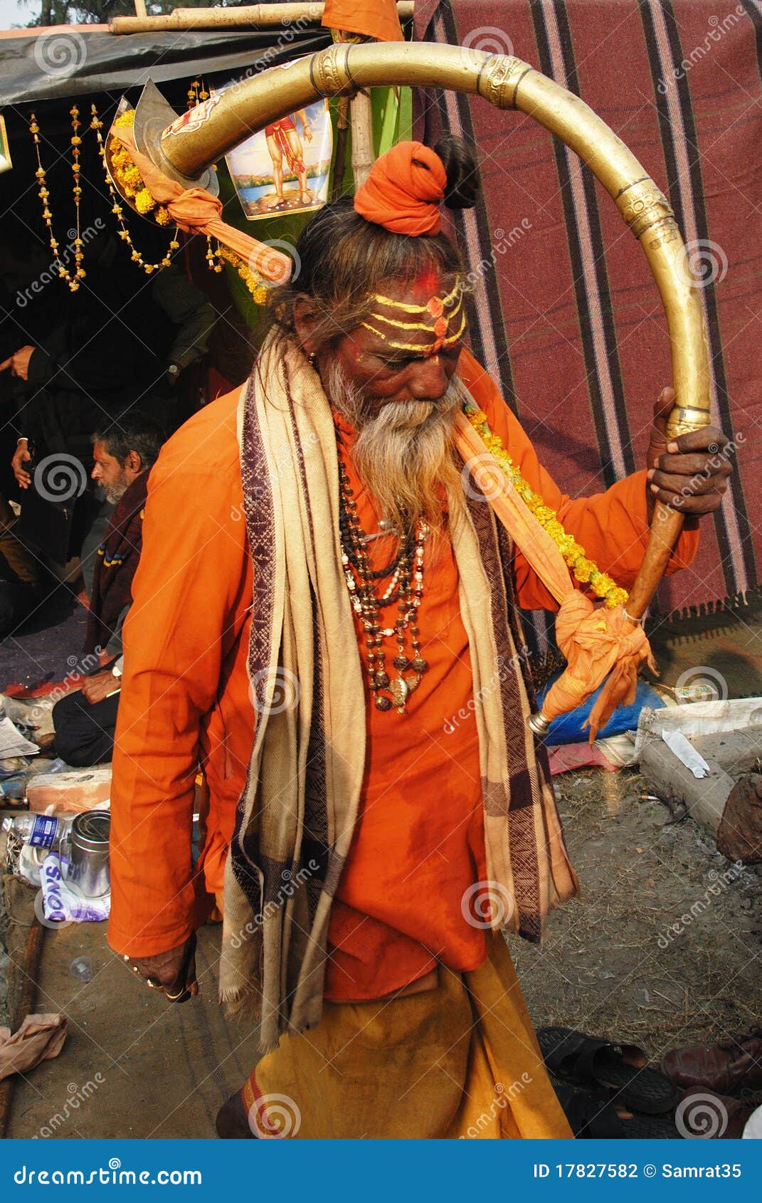 Sadhus, Holy Men of India editorial photography. Image of bengal - 17827582