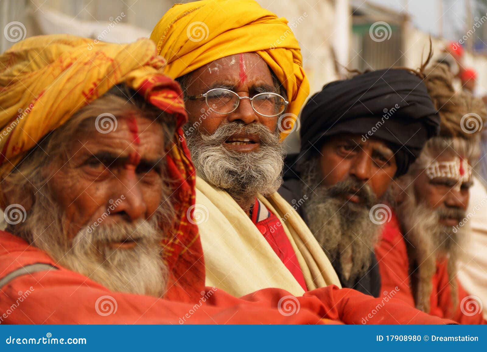 SADHUS, UOMINI SANTI DELL'INDIA Immagine Editoriale - Immagine di ...