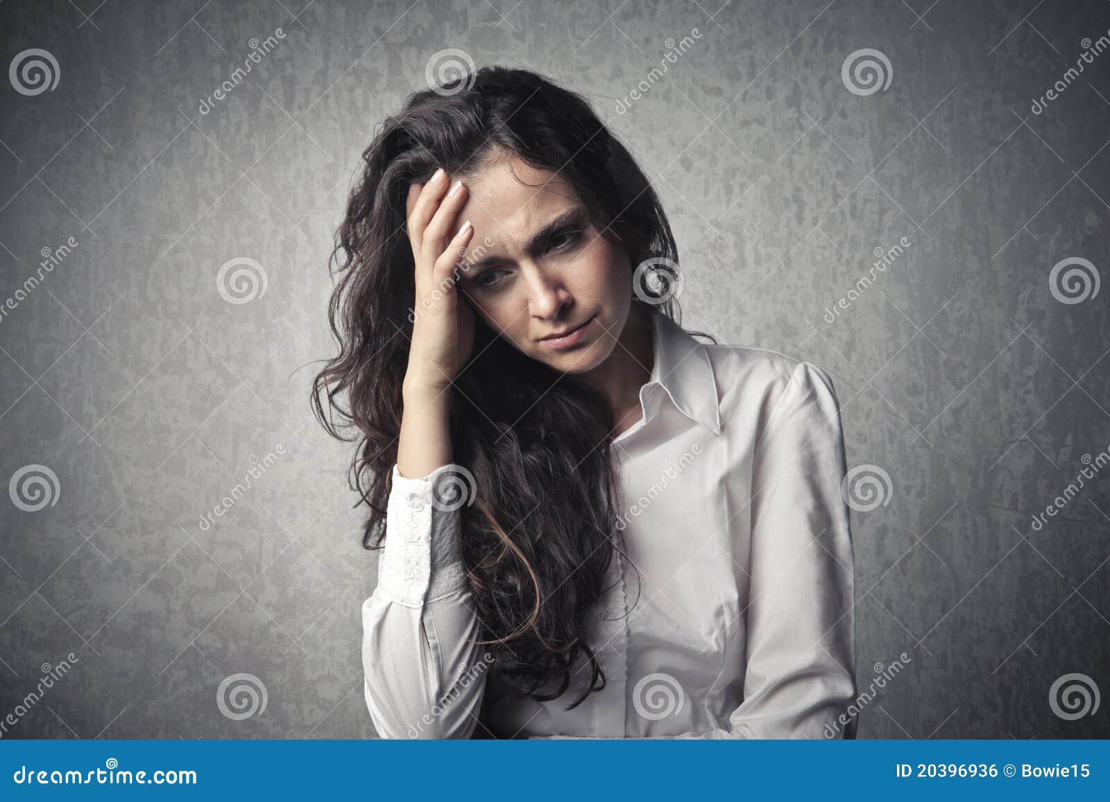 Sadness stock photo. Image of woman, female, girl, despair - 20396936